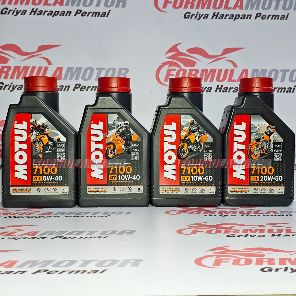 Jual Oli Motul 7100 4T All Series (Full Synthetic + Ester) Oli Mesin Premium Motor Sport/Moge ...