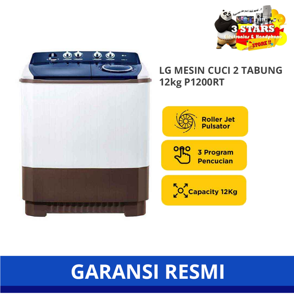 Jual MESIN CUCI LG P1200RT 2 TABUNG 12KG | Shopee Indonesia