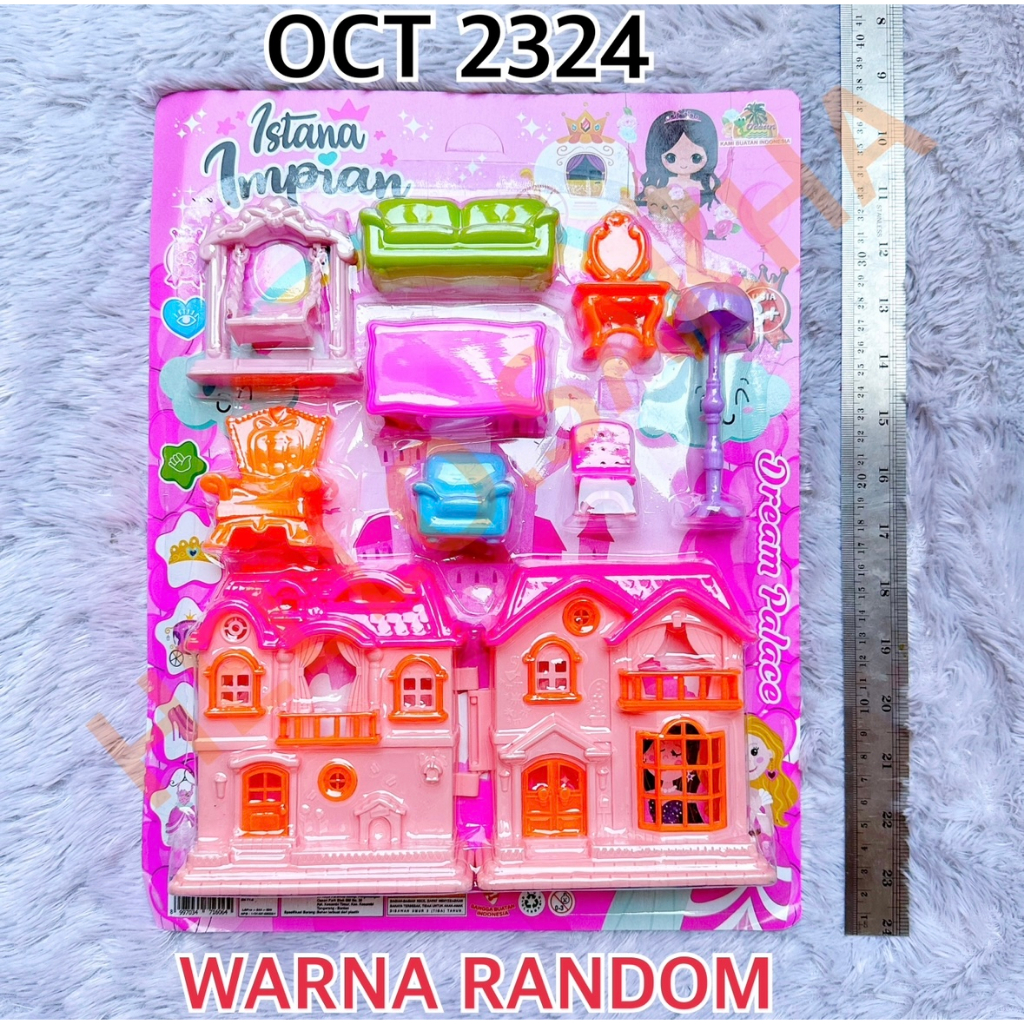 Jual MAINAN OCT 2324 ISTANA IMPIAN RUMAH RUMAHAN CASTLE KERAJAAN PUTRI ...