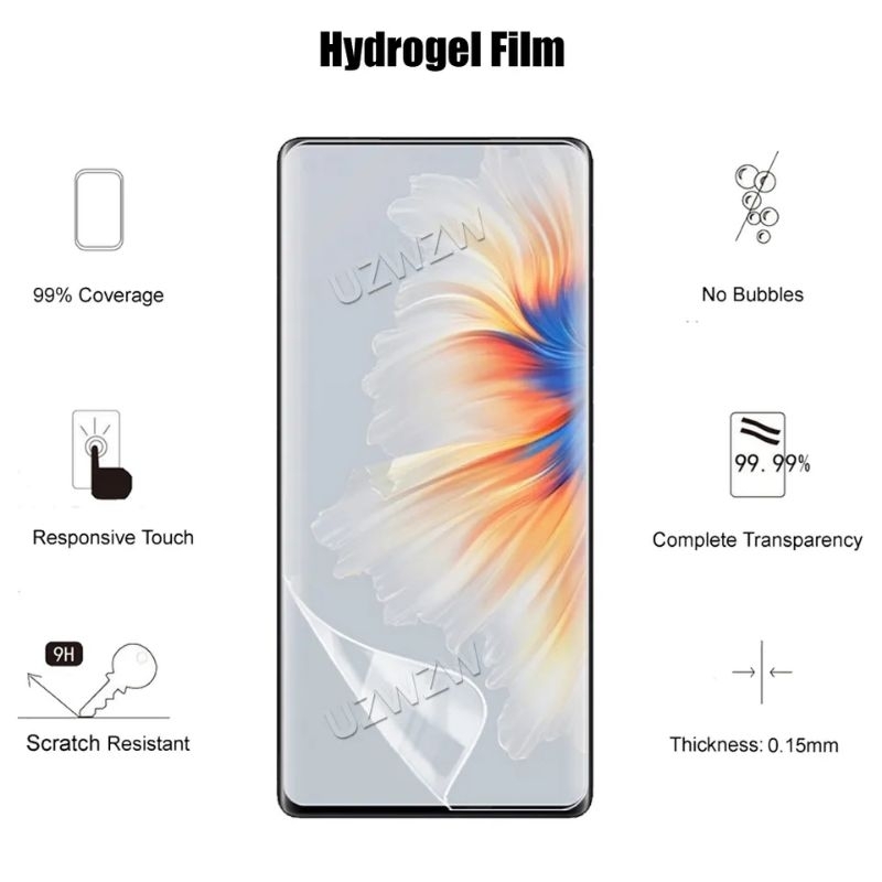 Jual Hydrogel Clear Blue Matte Xiaomi Redmi Note 14 13 12 11 10 9 8 Mi ...