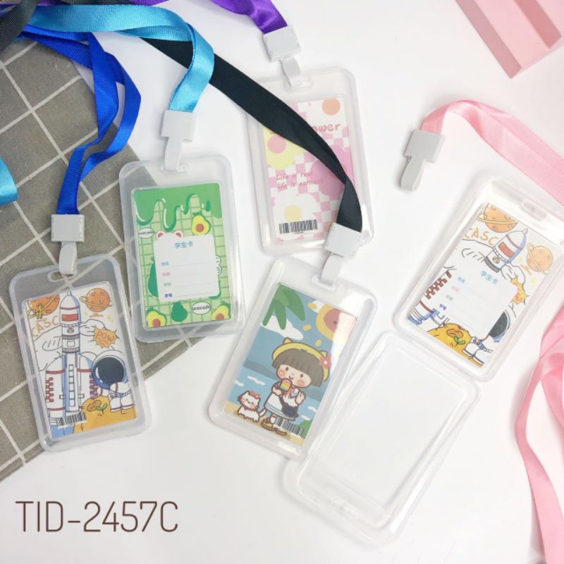 Jual Name Tag 2 Sisi Bolak Balik - ID Card Holder Name Tag Bolak Balik ...