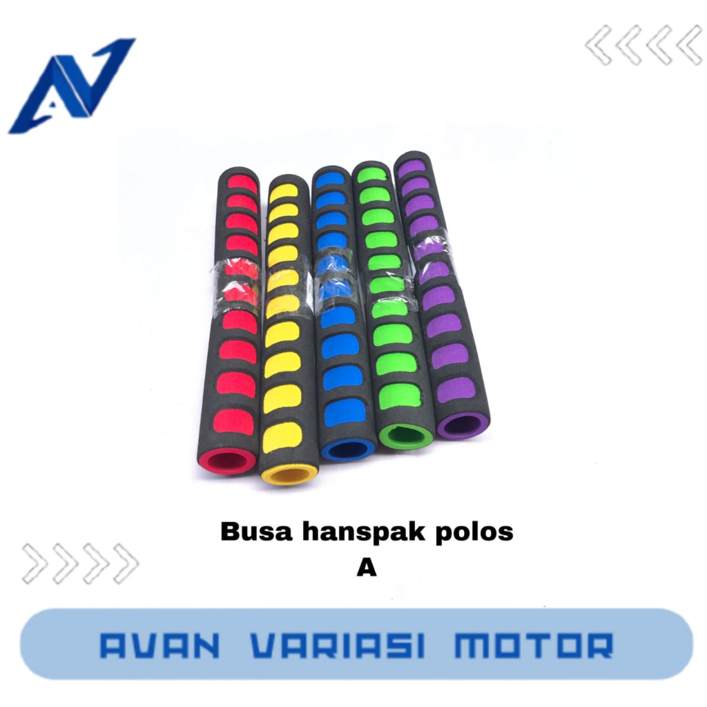 Jual BUSA HANSPAK WARNA POLOS // BUSA STANG MOTOR//HAND GRIP BUSA SPEDA ...