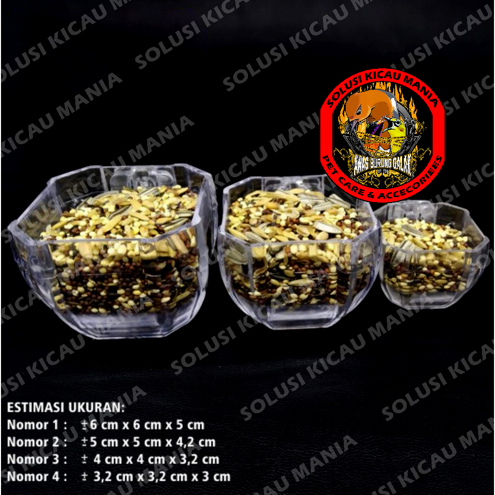 Jual cepuk minum dan makan segi 8 premium bahan tebal tidak mudah pecah ...