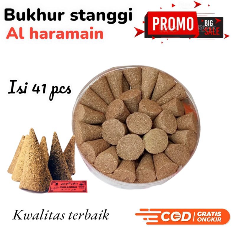 Jual BUKHUR KERUCUT STANGGI AL HAROMAIN haromain bakhor dupa menyan ...