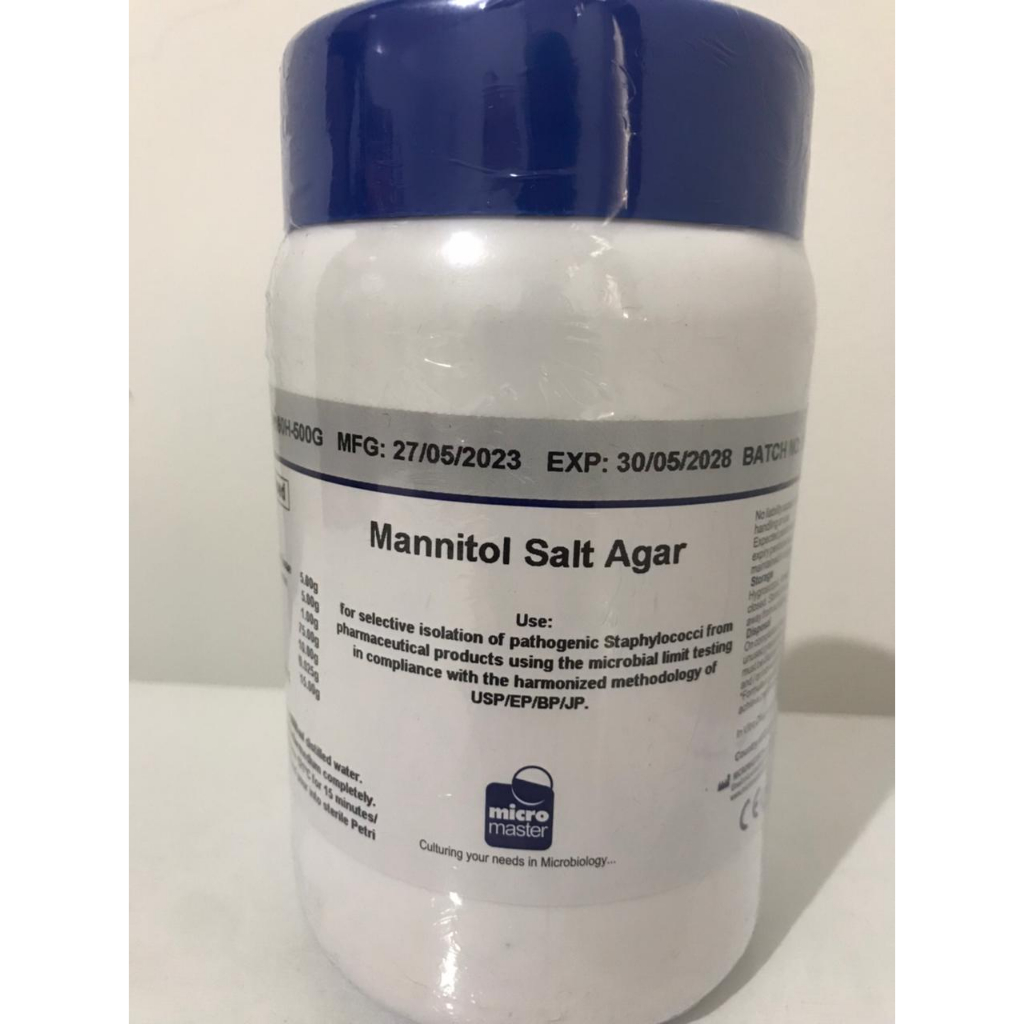 Jual Mannitol Salt Agar 500g | Shopee Indonesia
