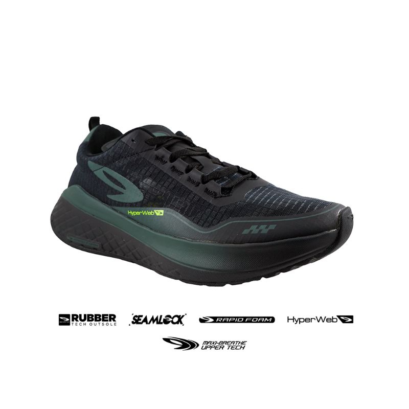 Jual 910 nineten Sepatu lari /Running original ULTRA EKIDEN 1.0 / HIJAU ...
