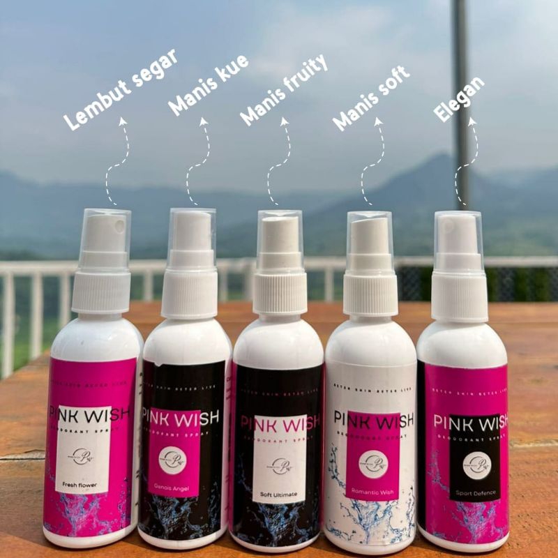 Jual PINK WISH DEODORANT ORIGINAL | Shopee Indonesia