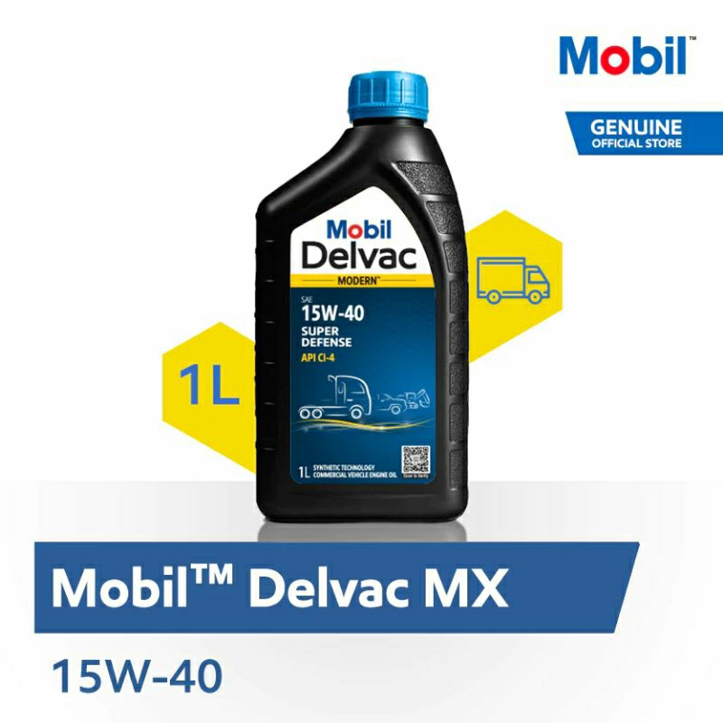 Jual Oli mobil super delvac mx 15W-40 1 liter | Shopee Indonesia