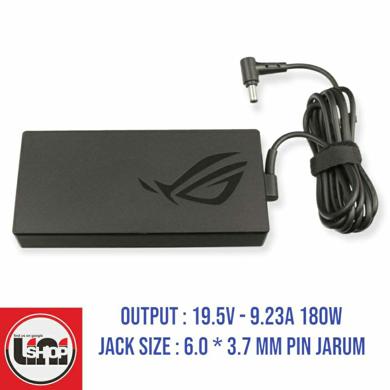 Jual Adaptor Charger Laptop Compatible Asus TUF ROG Zephyruz 180w 19,5V 9,23A | Shopee Indonesia