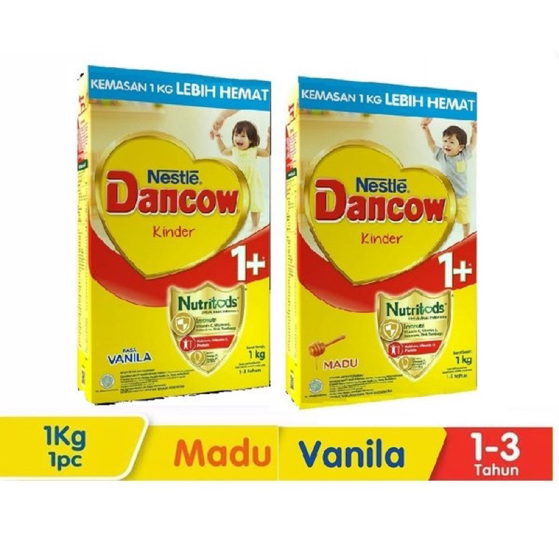 Jual NESTLE DANCOW 1+ 1KG | Shopee Indonesia