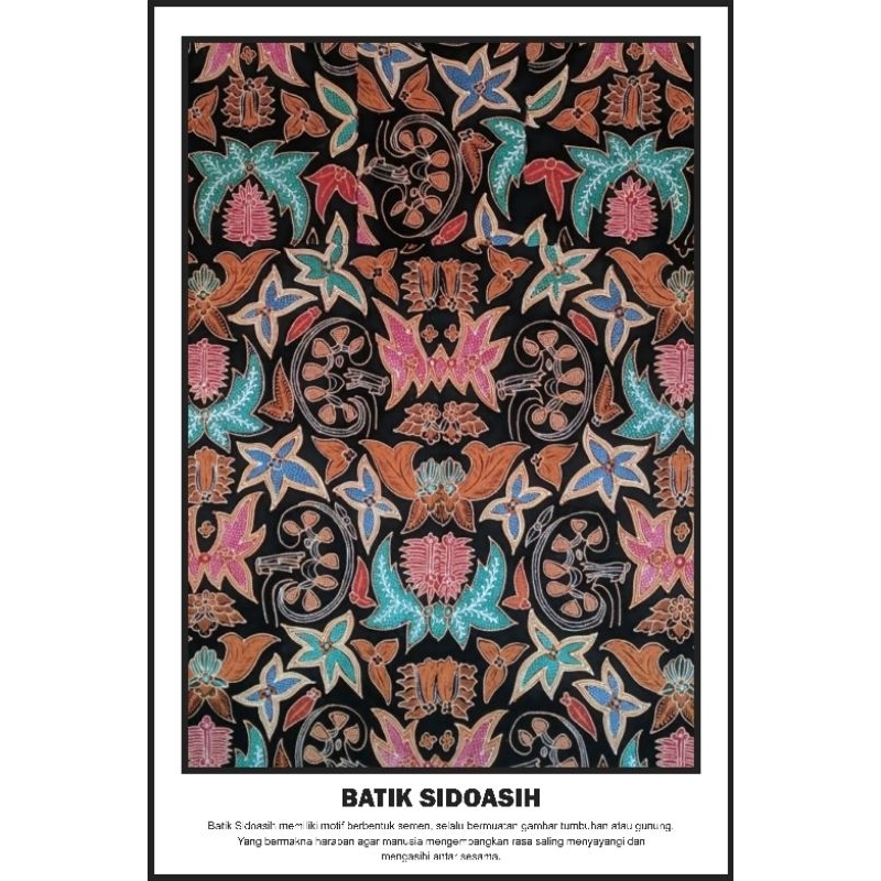 Jual Poster Batik Nusantara (A4) | Shopee Indonesia