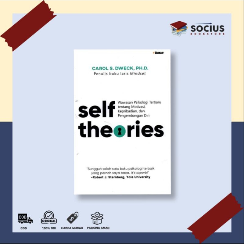Jual BUKU SELF THEORIES (Wawasan Psikologi Terbaru tentang Motivasi, Kepribadian, dan ...