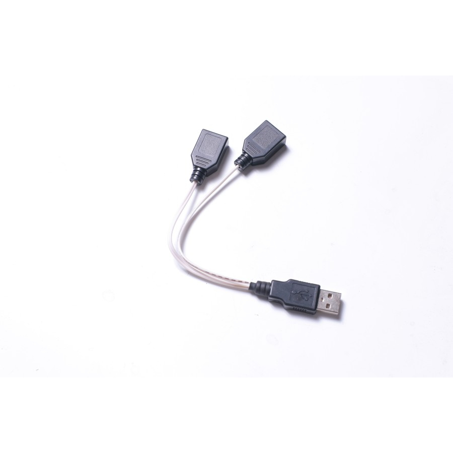 Jual kabel usb cabang male to 2 female | Shopee Indonesia