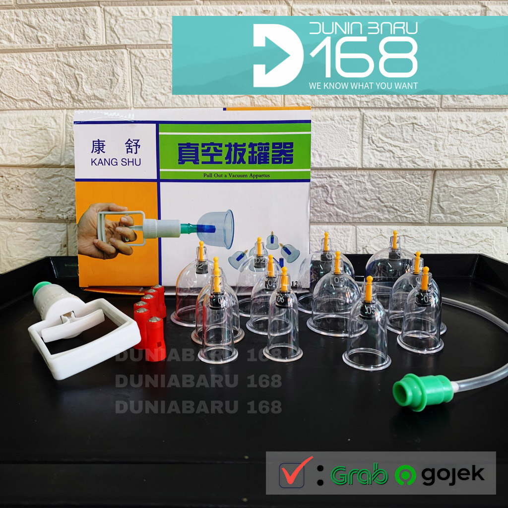 Jual Alat Bekam / Kop Angin Isi 12 / Alat Bekam isi 12 / alat Kop angin lengkap | Shopee Indonesia