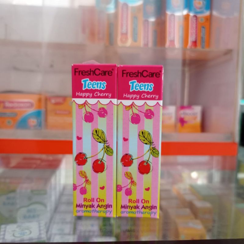 Jual FRESHCARE TEENS HAPPY CHERRY ROLL ON 10 ML | Shopee Indonesia