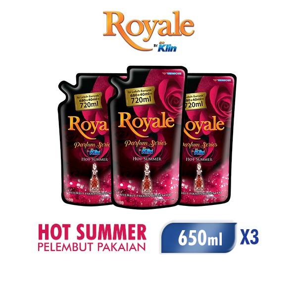 Jual Royale Softener Red Hot Summer Pouch 3 x 650 mL | Shopee Indonesia