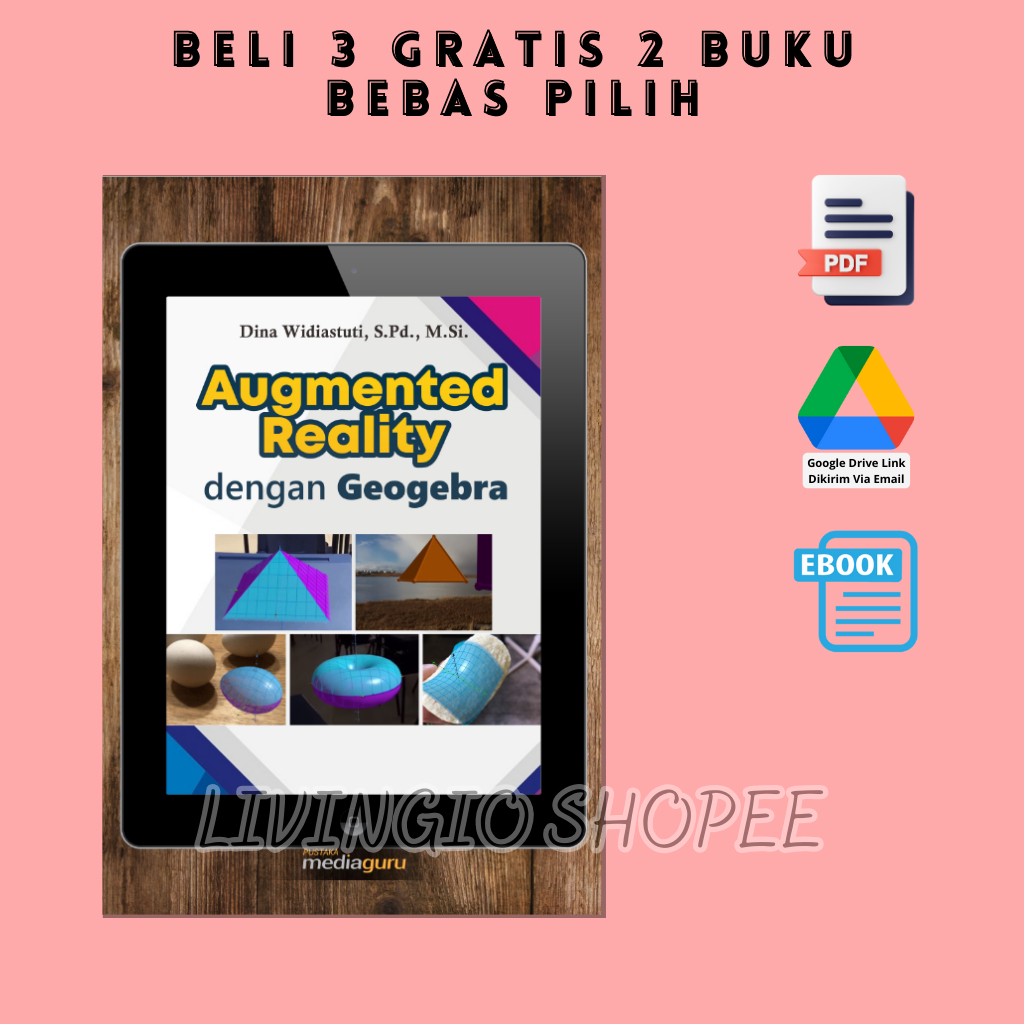 Jual Buku Augmented Reality Dengan Geogebra - Dina Widiastuti | Shopee Indonesia