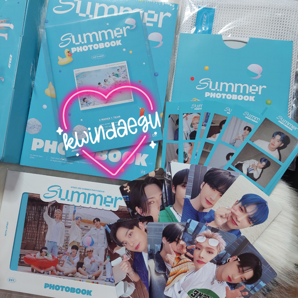 Jual ATEEZ SUMMER PHOTOBOOK SHARING | Shopee Indonesia