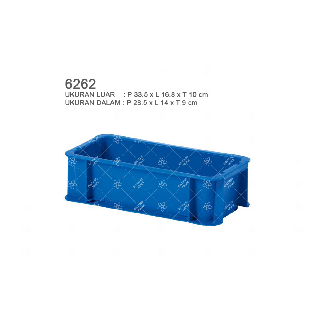 Jual Keranjang Industri Serbaguna 6262 Rabbit Container Plastik Box ...