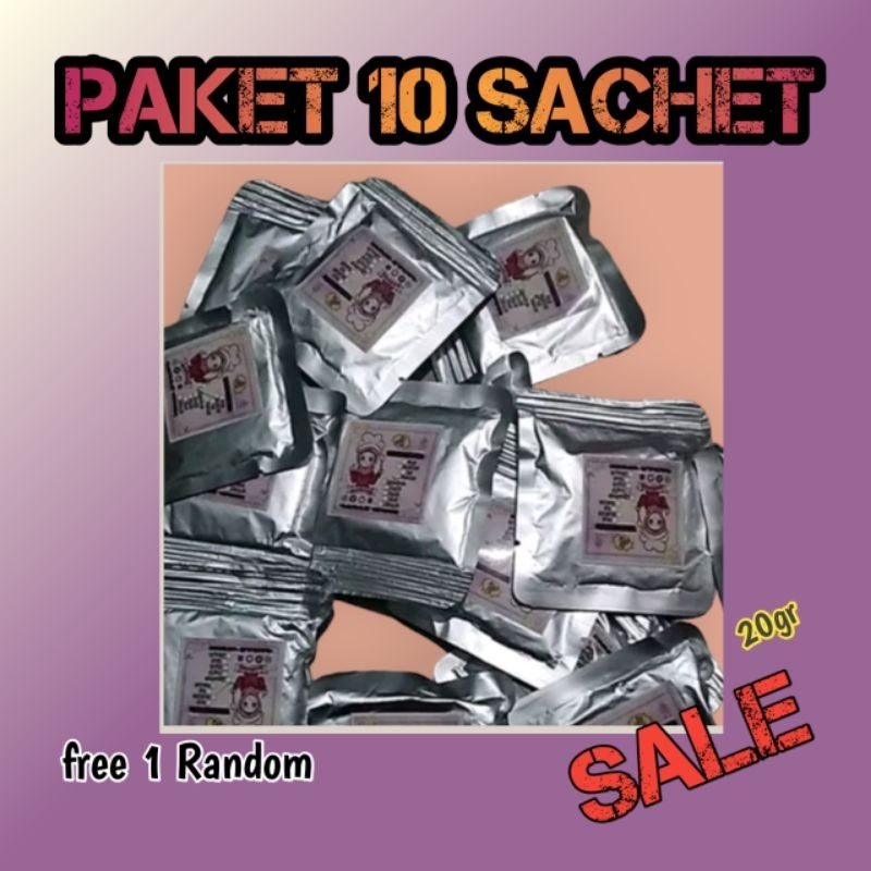 Jual Promo [ISI 10 SACHET] Sambal Sachet Bunda Alfi Semua Varian (free ...