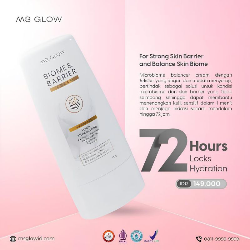 Jual MS GLOW BIOME AND BARRIER | Shopee Indonesia