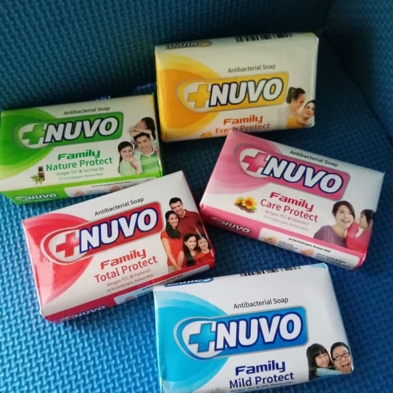 Jual NUVO FAMILY BAR SOAP 76gr SABUN MANDI BATANG BATANGAN CARE FRESH | Shopee Indonesia