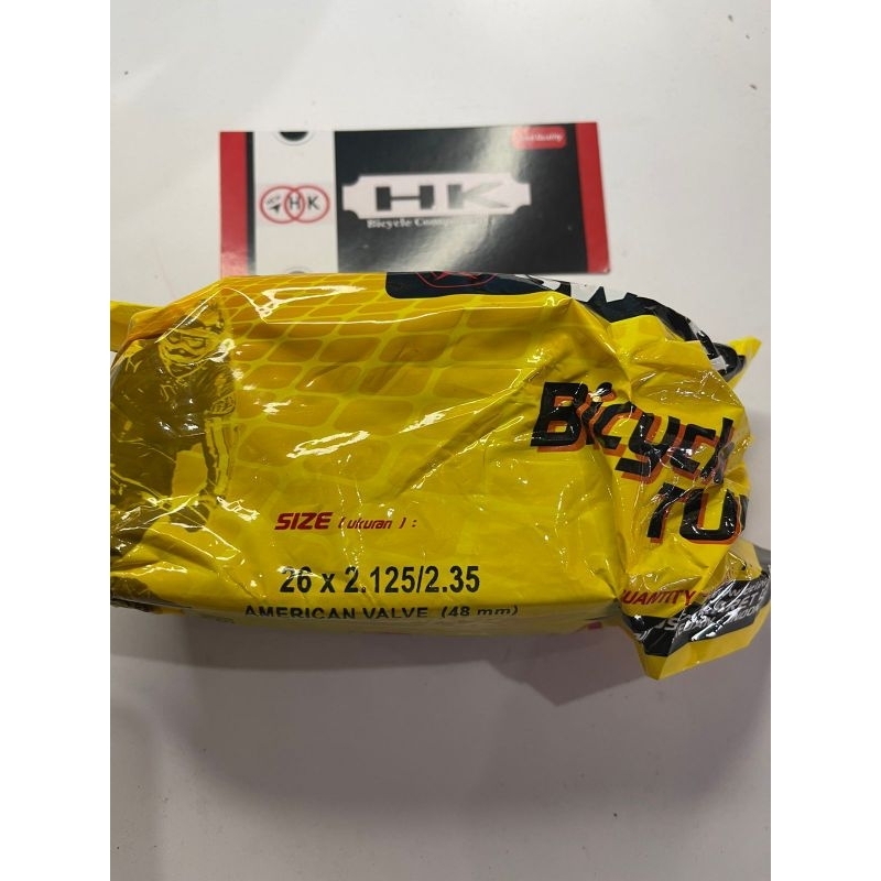 Jual Ban dalam sepeda ukuran 26 x 2.125 / 2.35 Swallow MTB Federal Sepeda gunung AV 48MM ...