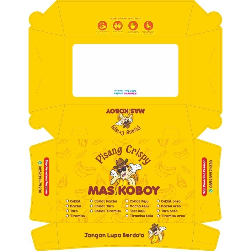 Jual DUS CUSTOM (MINIM ORDER 1000 PCS) ukuran 18,5x11x5 cm | Shopee ...