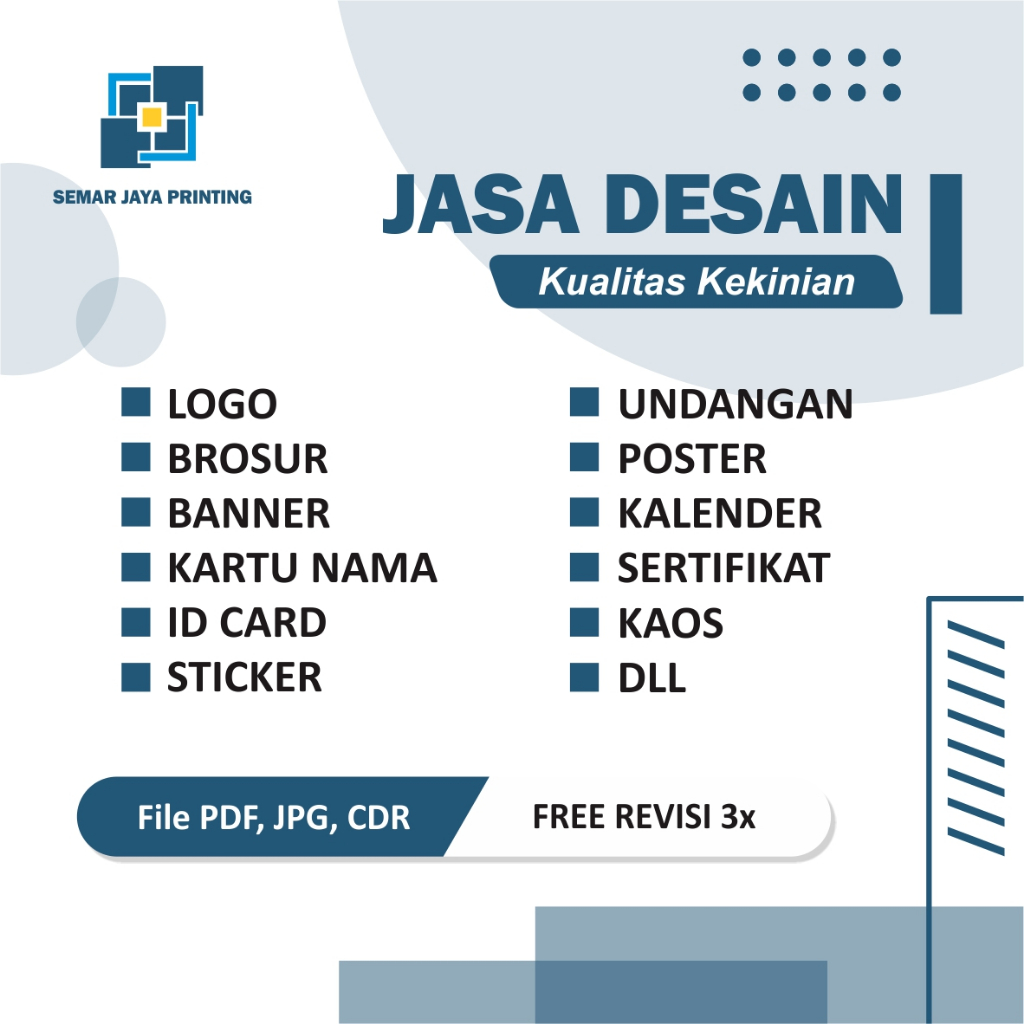 Jual JASA DESAIN | SEMAR JAYA PRINTING | Shopee Indonesia