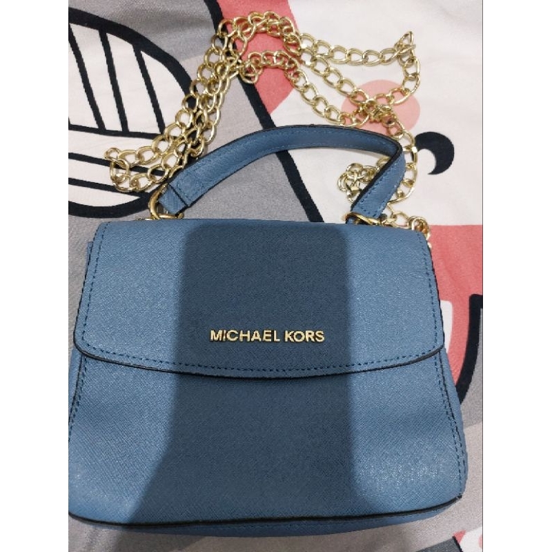 Jual TAS MK BIRU SLING BAG PL | Shopee Indonesia
