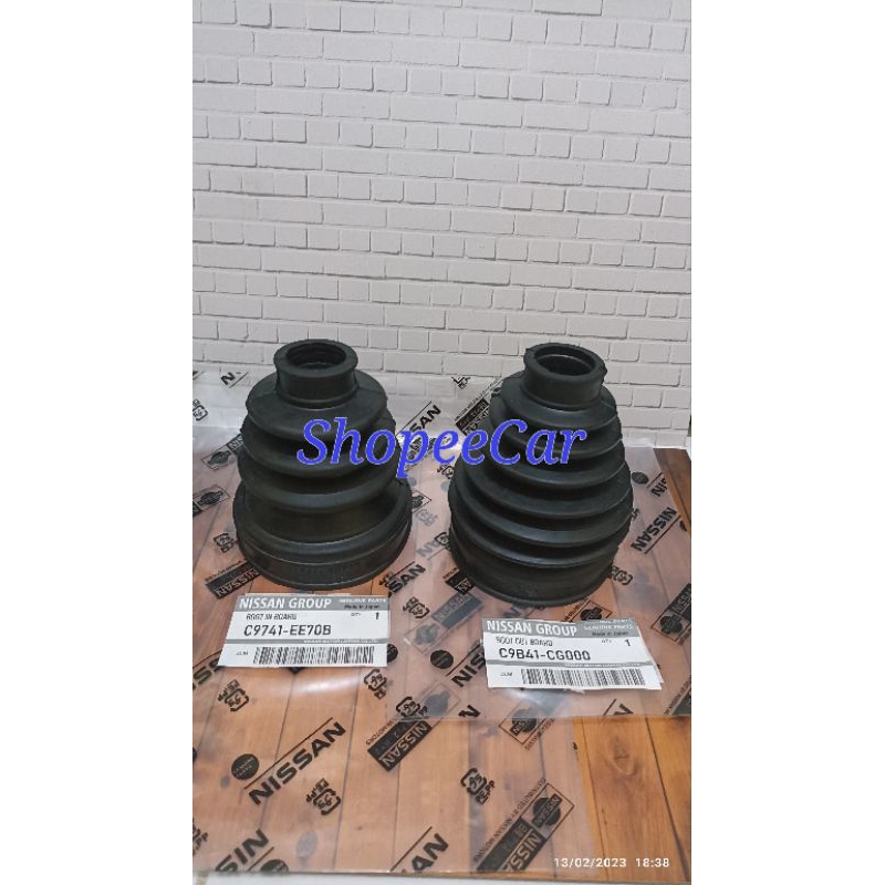 Jual Karet Boot As Roda Cv Joint Luar Dalam Grand Livina IN OUT 2pcs | Shopee Indonesia