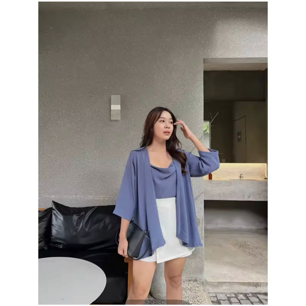 Jual Toply shop Set Cardigan Vanya / Cardigan + dalaman / Outer set ...