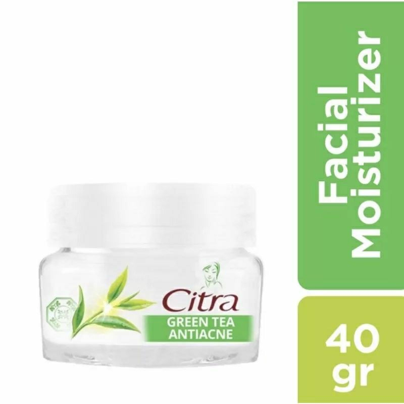 Jual CITRA GREEN TEA ANTI ACNE ESSENCE CREAM MOISTURIZER (40g) | Shopee ...