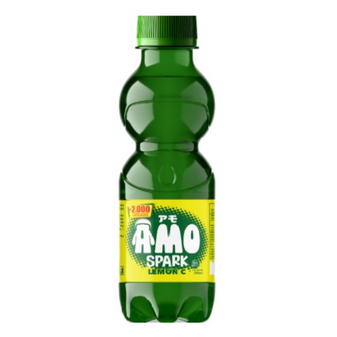 Jual AMO Minuman soda berkarbonasi 330ml - Lemon | Shopee Indonesia