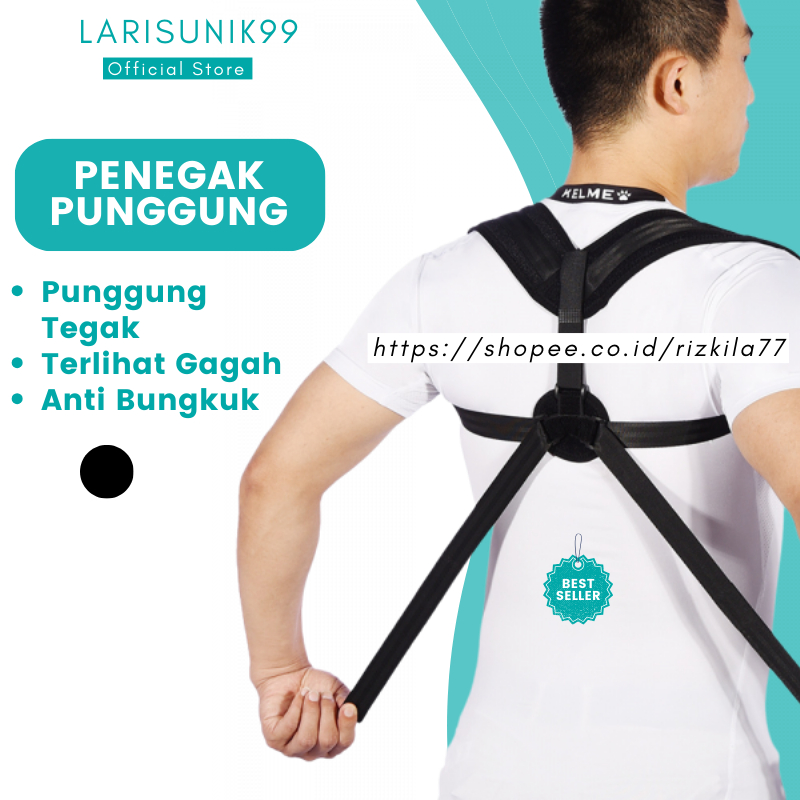 Jual Terapi Penegak Pelurus Punggung Bungkuk CORRECTOR HARNESS Terapi ...