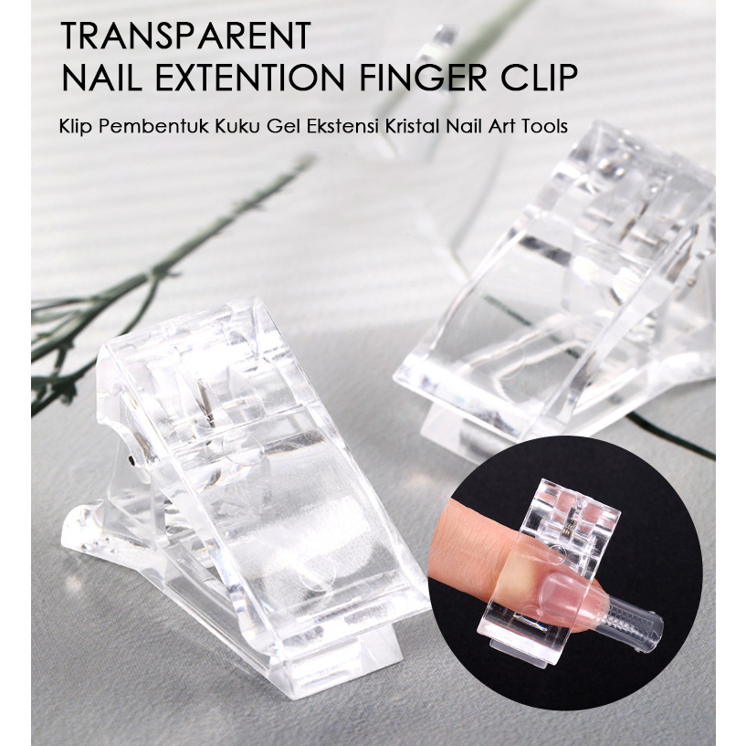 Jual Alobeauty - [SATUAN] NAIL EXTENSION TIP CLIP POLYGEL CLIP PENJEPIT ...