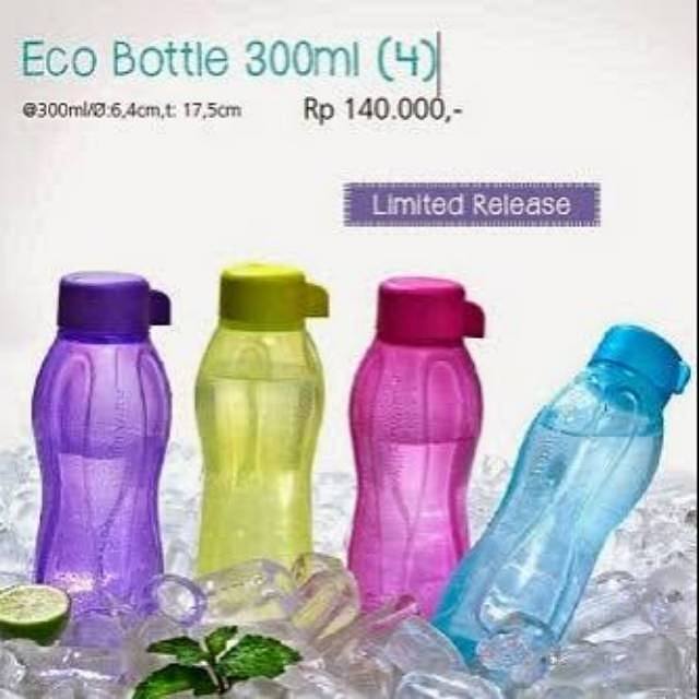 Jual TUPPERWARE ECO BOTTLE 310ml Botol Minum | Shopee Indonesia
