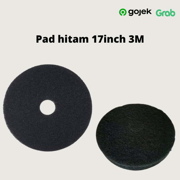 Jual Pad HItam 17inch 3M | Shopee Indonesia