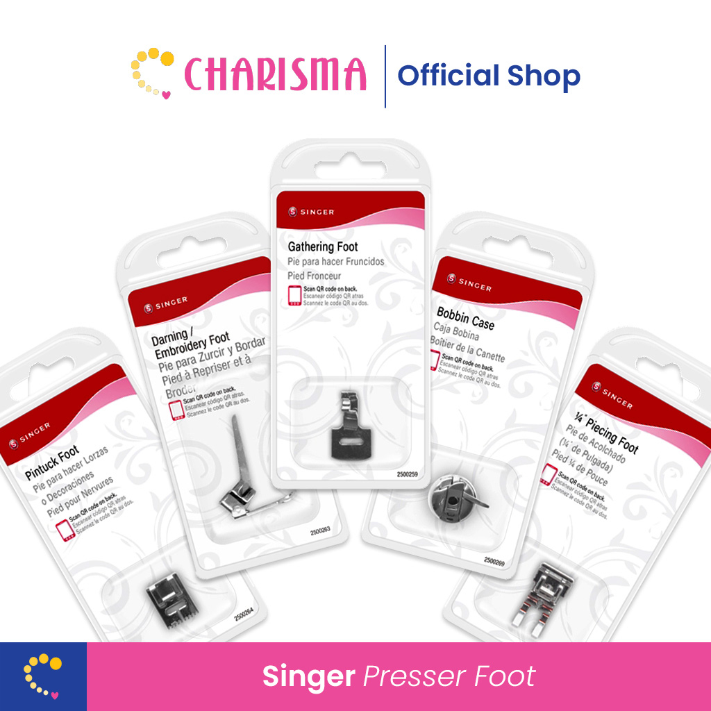 Jual Charisma Singer Presser Foot - Peralatan Alat Jahit/Bobbin ...