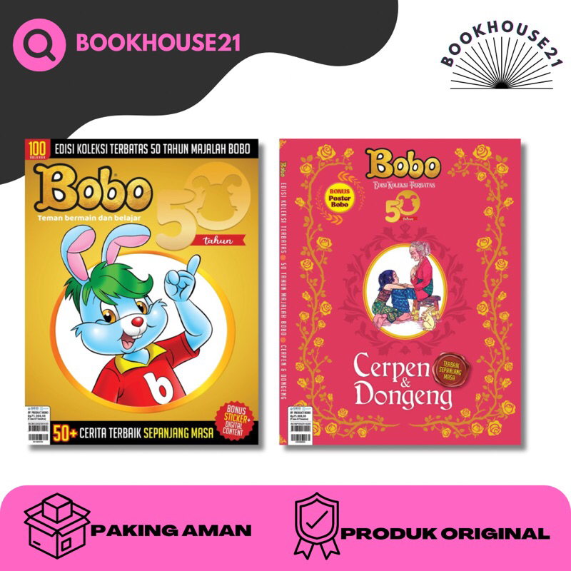 Jual READY BOBO EDISI 50 TAHUN/BOBO EDISI CERPEN&DONGENG | Shopee Indonesia