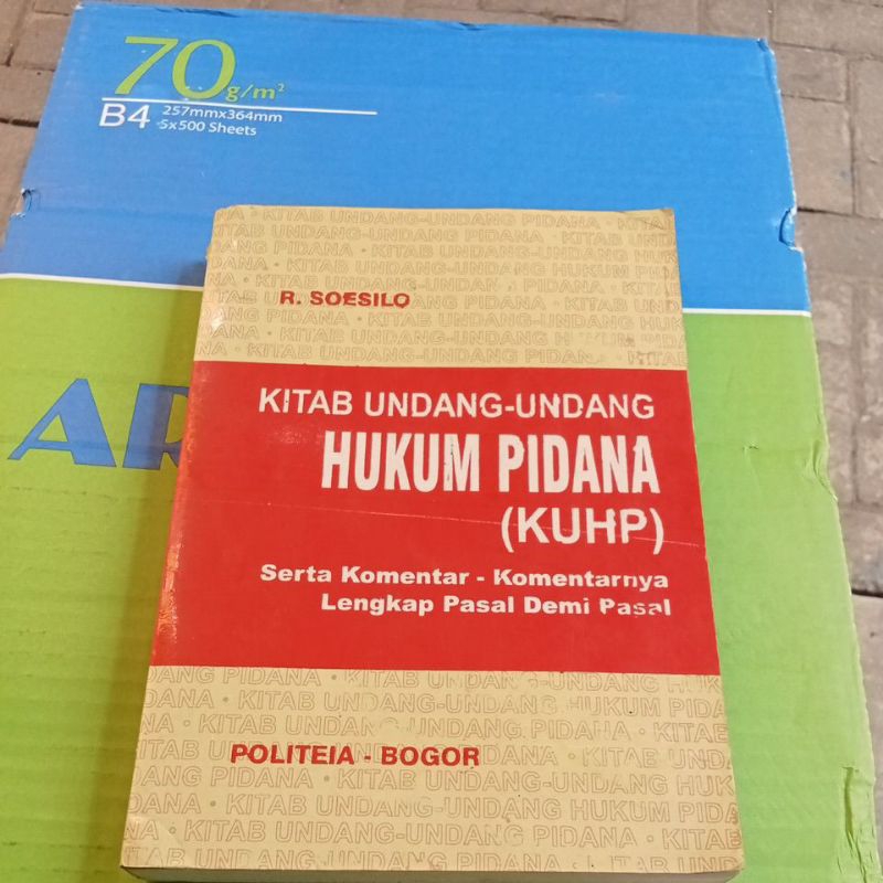 Jual KITAB UNDANG UNDANG HUKUM PIDANA (KUHP) | Shopee Indonesia