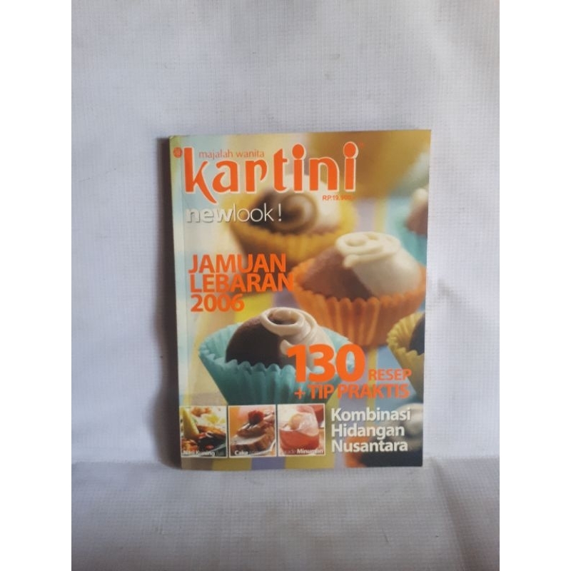 Jual MAJALAH KARTINI JAMUAN LEBARAN 2006 - 130 RESEP TIP PRAKTIS ...