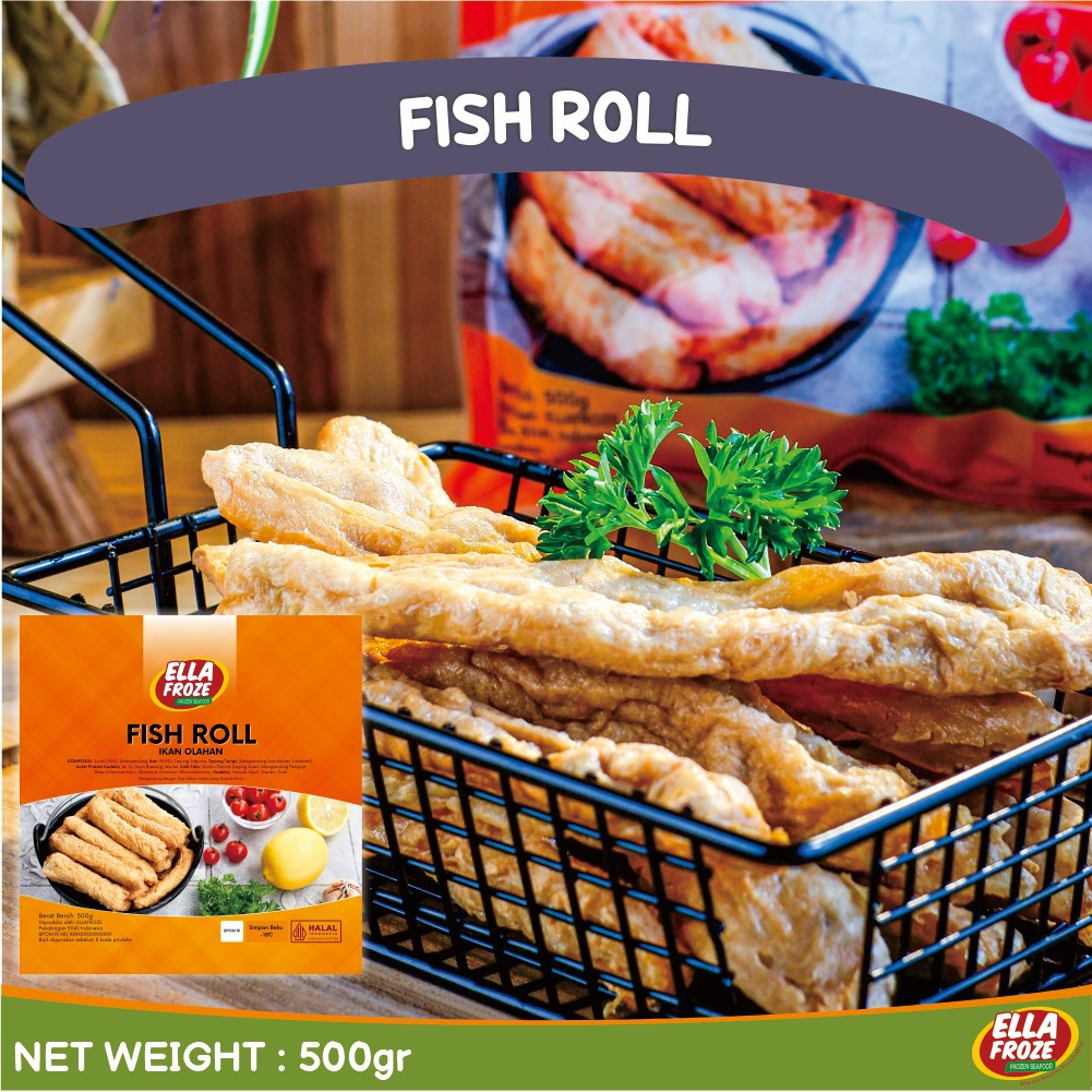 Jual Fish Roll Ellafroze 500Gr | Shopee Indonesia