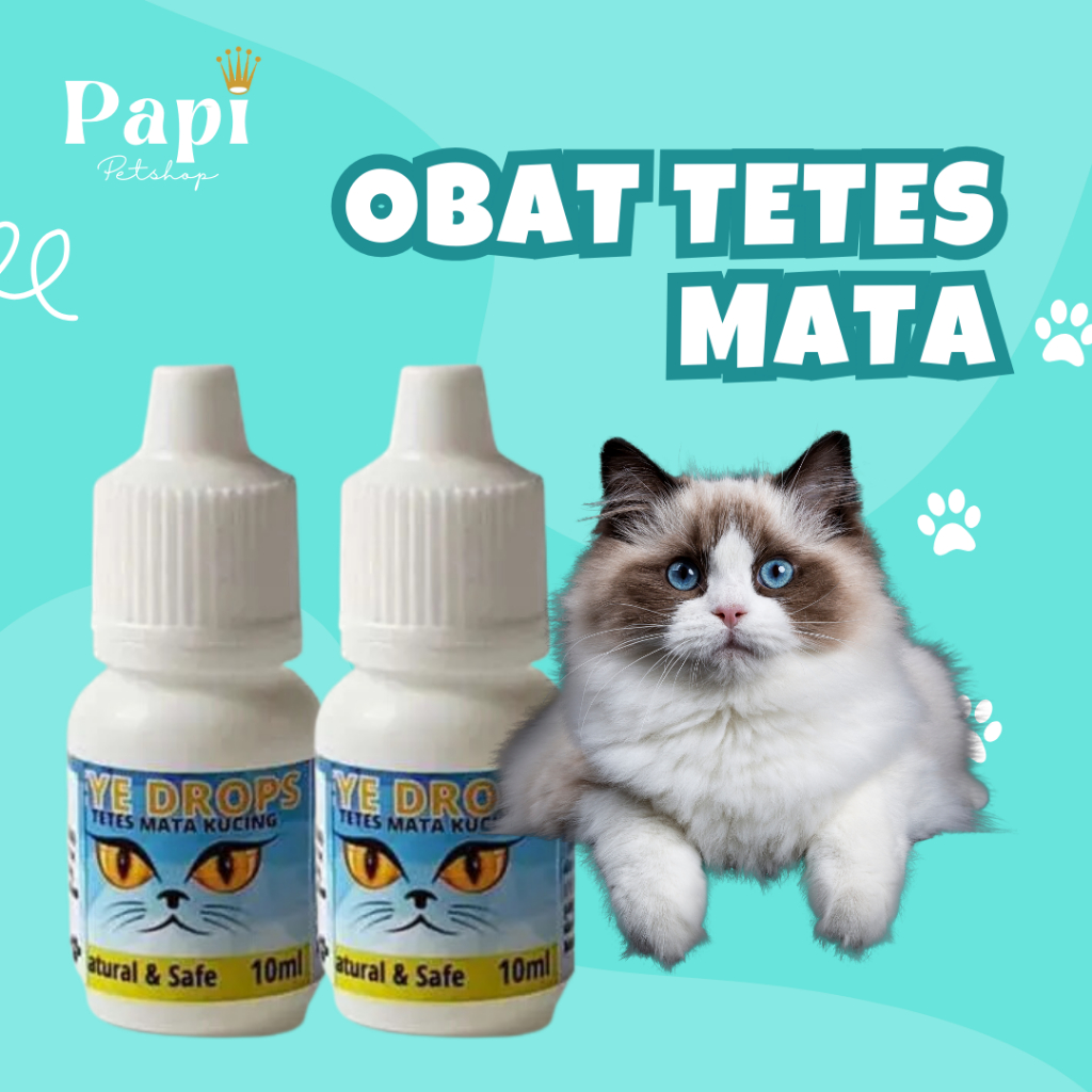 Jual Eye Drops Obat Tetes Mata Kucing Eye Drops Obat Sakit Mata Kucing ...