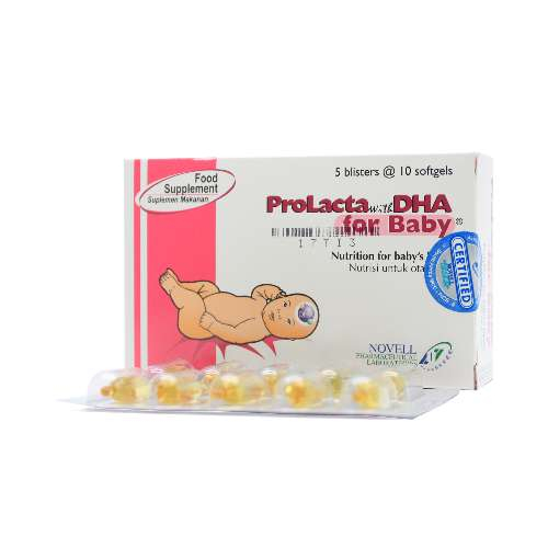 Jual Prolacta with DHA for Baby Strip 10 Capsule | Shopee Indonesia