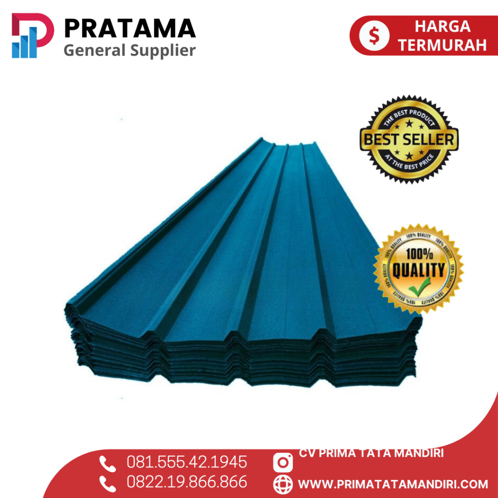 Jual warna biru Spandek pasir / tebal 0.30 mm / 6 mtr | Shopee Indonesia
