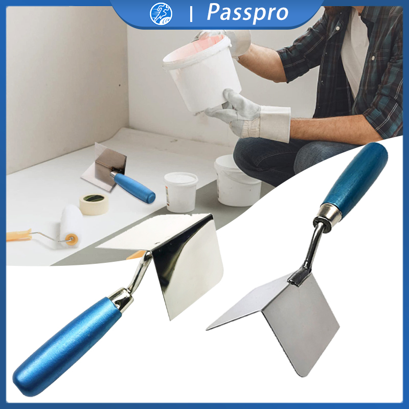 Jual Drywall Scrapper Plesteran 90 Degree Corner Trowel Plastering ...