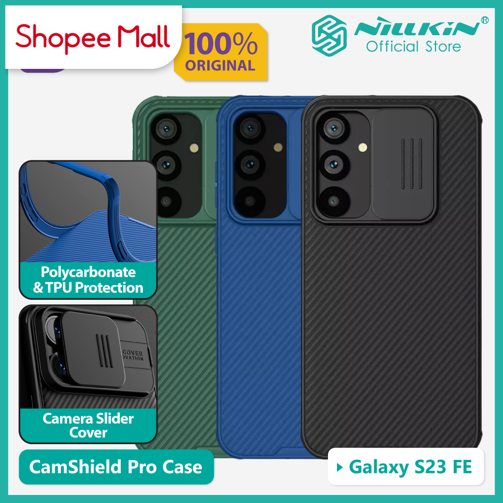 Jual Case Samsung Galaxy S23 FE 5G Nillkin CamShield Pro Camera Cover Slide Casing | Shopee ...