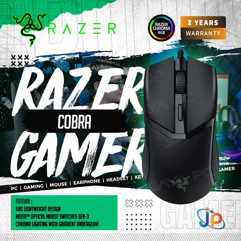 Jual Razer Cobra Wired Gaming Mouse RGB | Shopee Indonesia