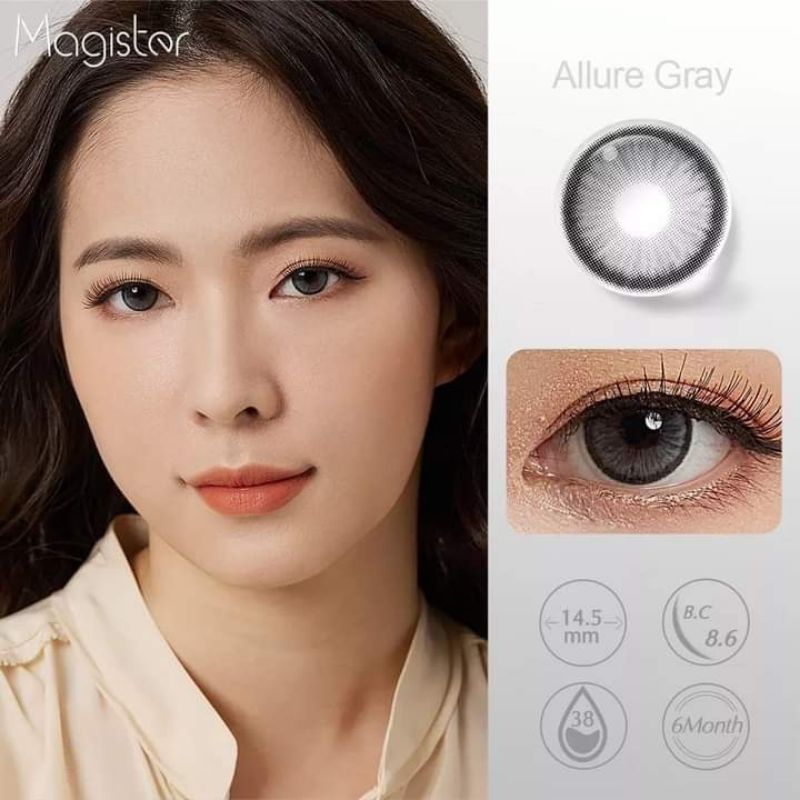 Jual softlens magister allure gray | Shopee Indonesia